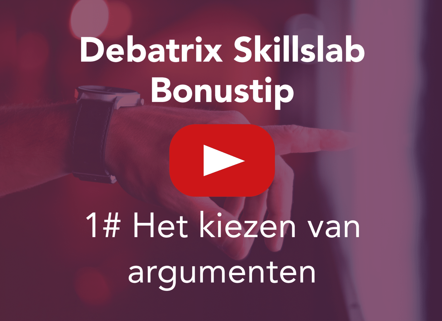 Overtuigen: De vloek van kennis - Debatrix