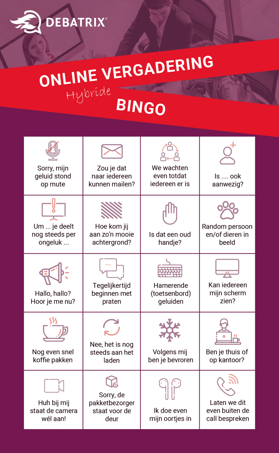 Hybride vergaderen: Met deze handige tool voelt niemand zich meer ongehoord - Debatrix