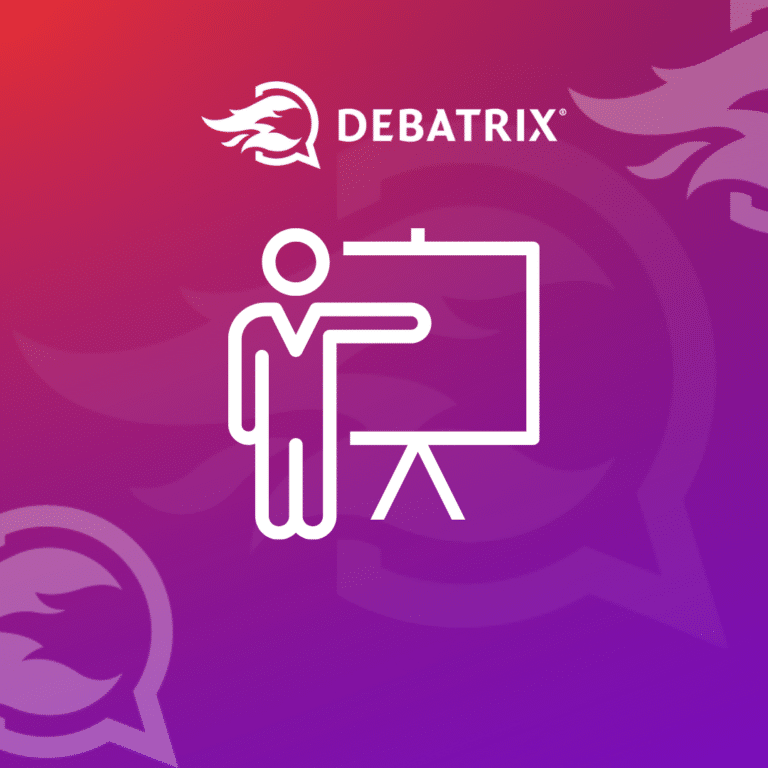 Alles over presenteren - Debatrix® Vergroot je overtuigingskracht!